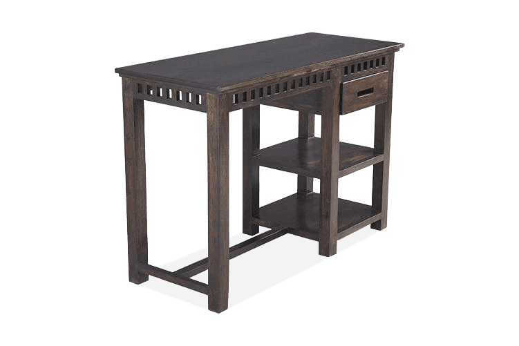 Buy Solid Wood Kuber Writing Study Table Online | New Launches Study ...
