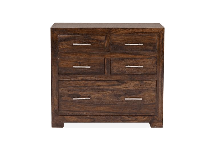 Cube Drawer Chest - Indian Solid Sheesham Wood Furniture – Saraf Furniture