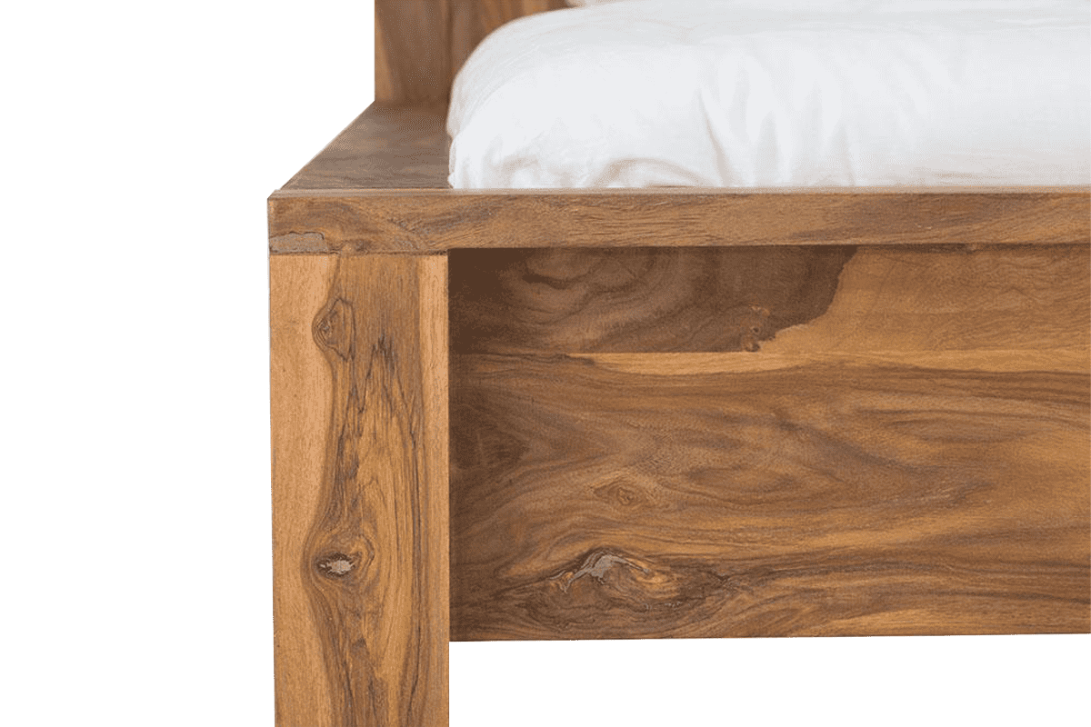 Buy Solid Wood Austere Bed Online in India - Latest Bed Designs | Saraf ...