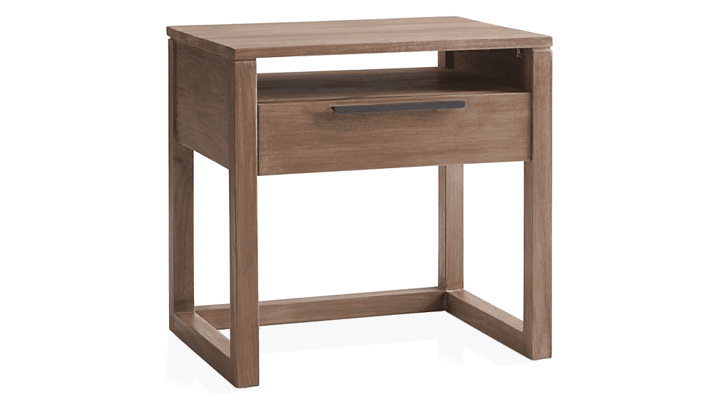 Solid Wood Eclipse Bedside Table – Saraf Furniture