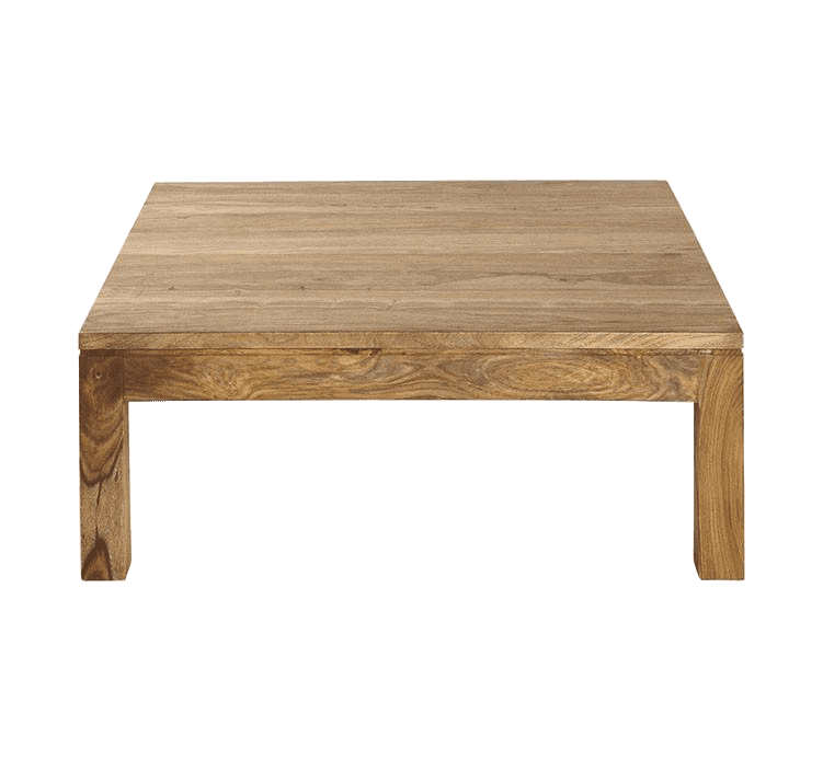 Buy Solid Wood Voted Square Coffee Table Online | New Launches Coffee ...
