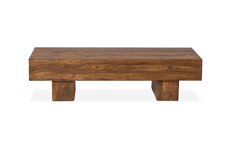 Solid Wood Contrast Coffee Table – Saraf Furniture