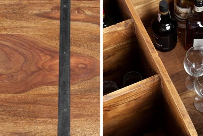 Solid Wood Country Wine Box Bar – Saraf Furniture