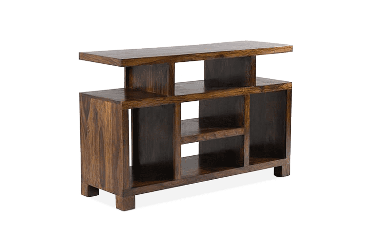 Cube TV Unit - Indian Solid Sheesham Wood Furniture – Saraf Furniture