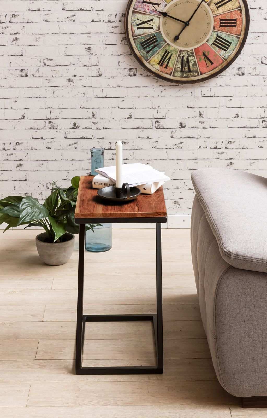 Buy Solid Wood Z Shaped Sofa Table Online | New Launch TV Units | TV ...
