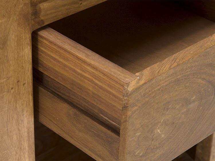 Buy Solid Wood Bust Bedside Table Online in India - Wooden Side Table ...