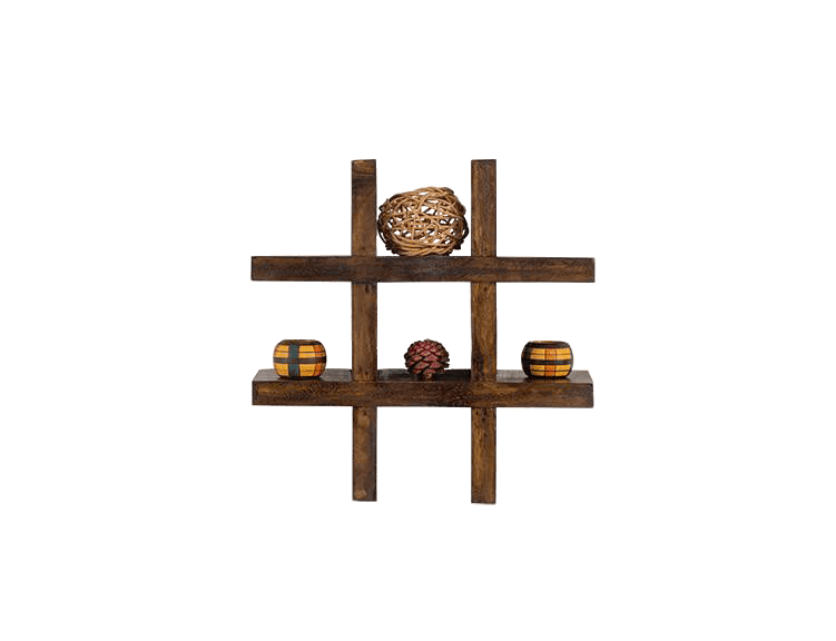 Solid Wood Wall Stand – Saraf Furniture