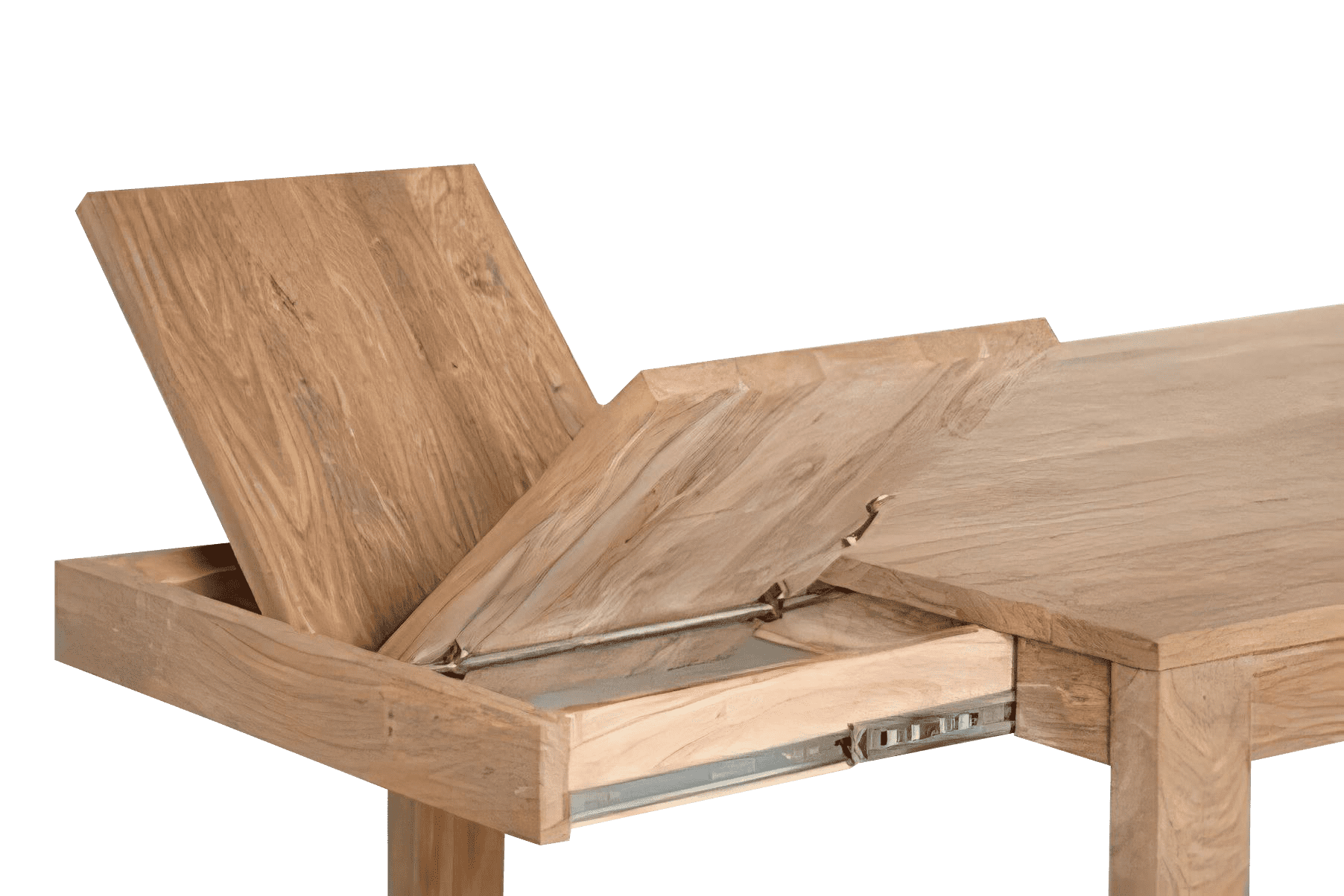 Genuine price solid wood Durban extendable dining table online|Saraf ...