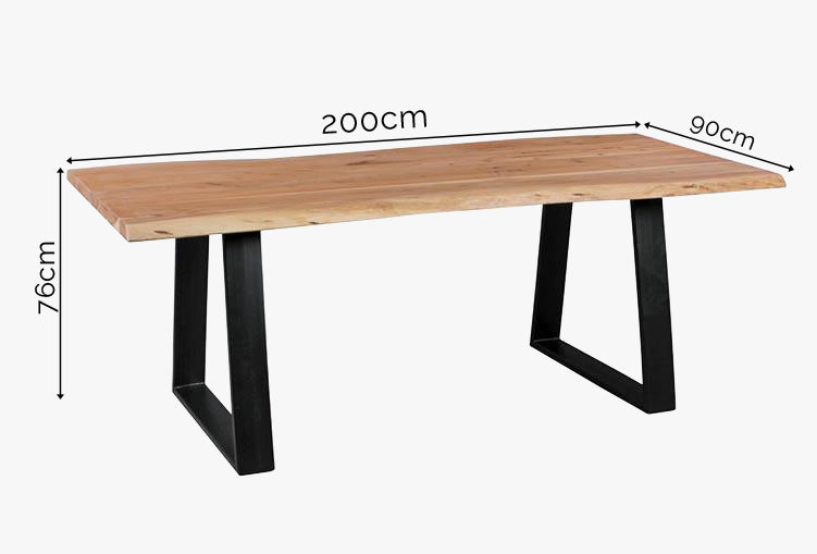 Amazing offers on solid wood Indiana Live Dining Table online India ...