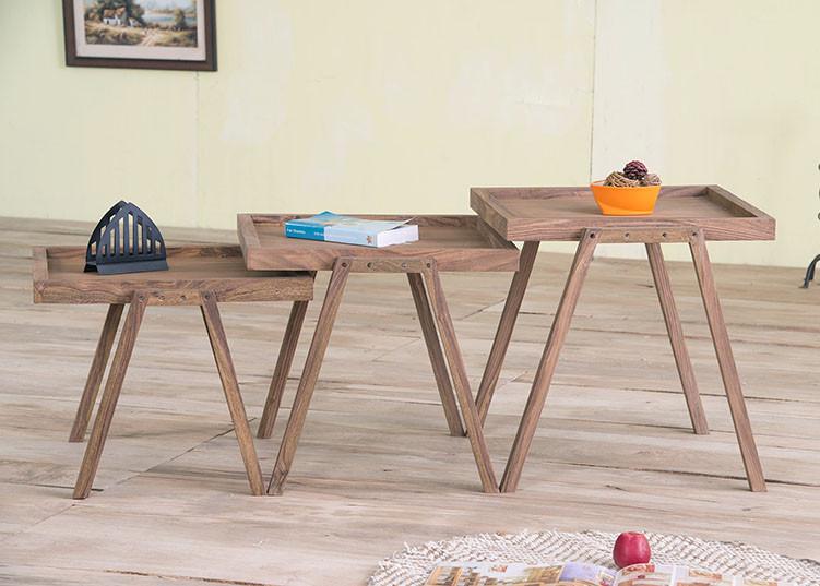 Charlie Stool Set of 3 Pcs – Saraf Furniture