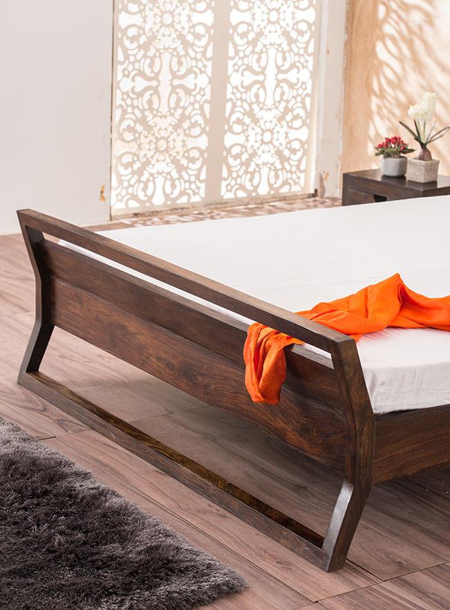 Buy Solid Wood Elve Bed Online In India - New Bed Designs Collection ...