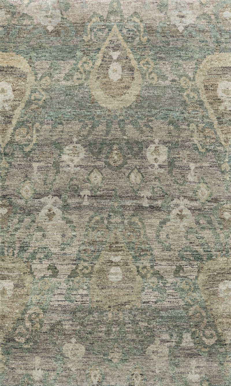 Shop Green Wool Hand Knotted Carpets Online | Saraf furniture – Saraf ...