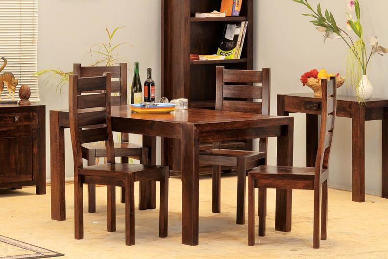 Cubex Dining Set - Solid Wood Furniture , Buy Dining Table Online ...