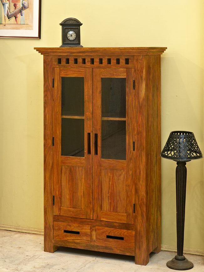 Kuber Kitchen Cabinet - Indian Solid Sheehsam Wood Furniture – Saraf ...