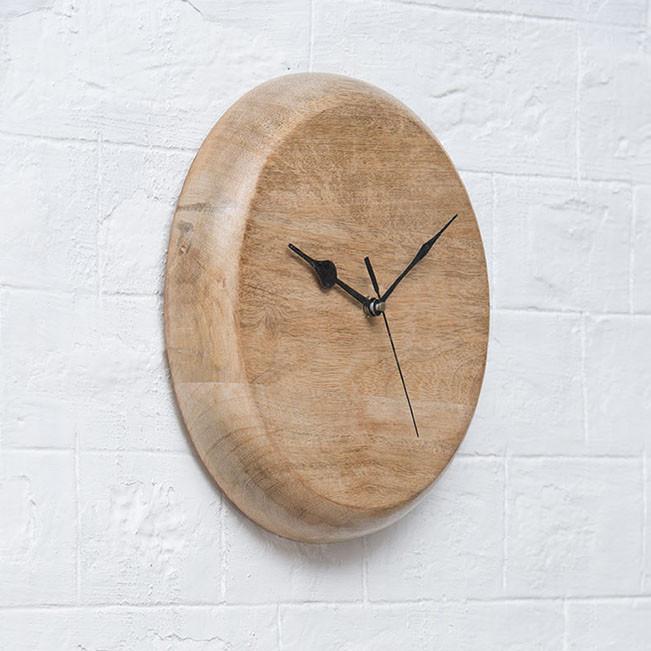 DRUM Light - Solid Wood Clock – Saraf Furniture