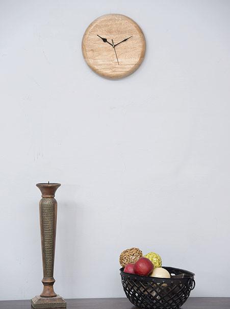 DRUM Light - Solid Wood Clock – Saraf Furniture