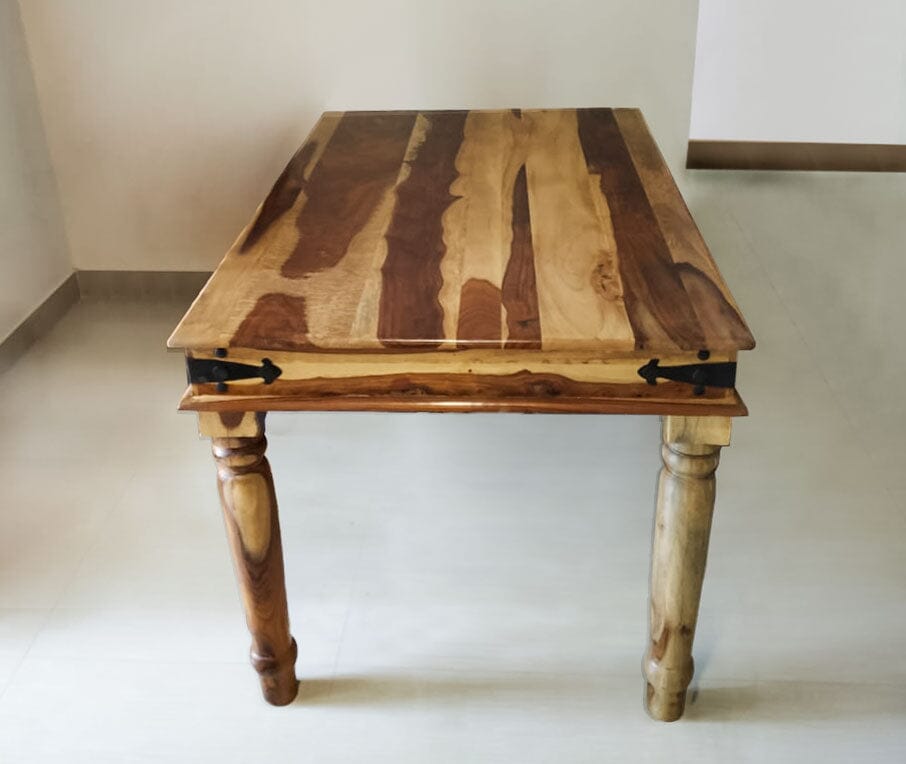 Jali Dining Table - Solid Wood Furniture , Buy Dining Table Online ...